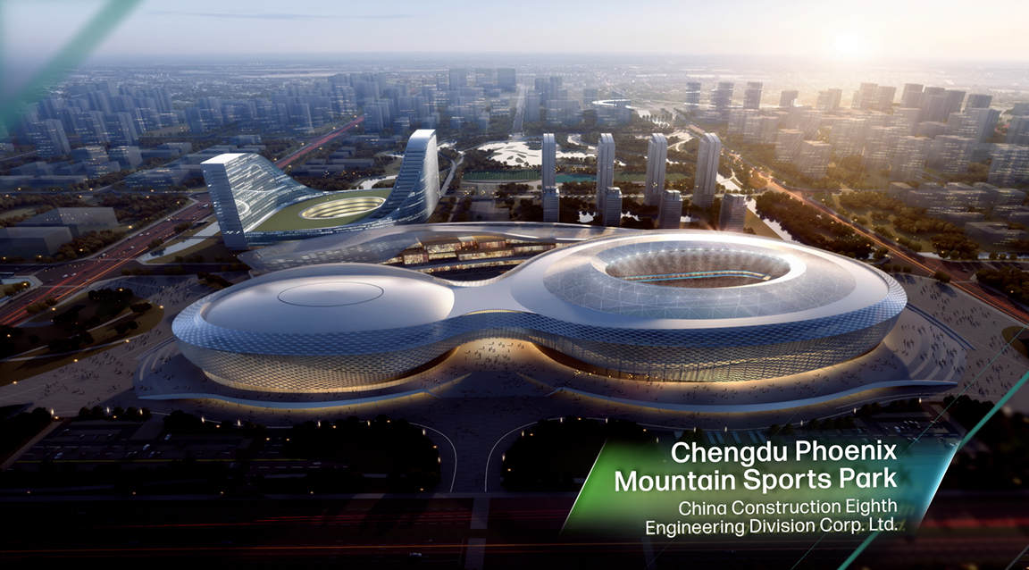 O projeto do Chengdu Phoenix Mountain Sports Park - Instituto Bramante